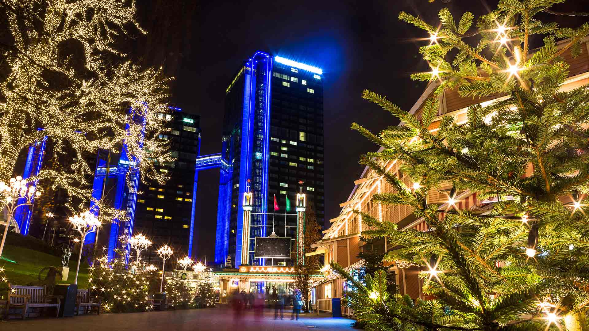 Visit Christmas at Liseberg in Gothenburg, stay at Gothia Towers