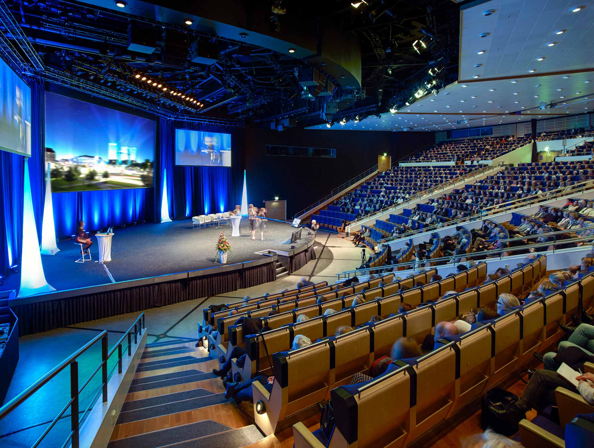 Big conference hall in Gothenburg at Gothia Towers
