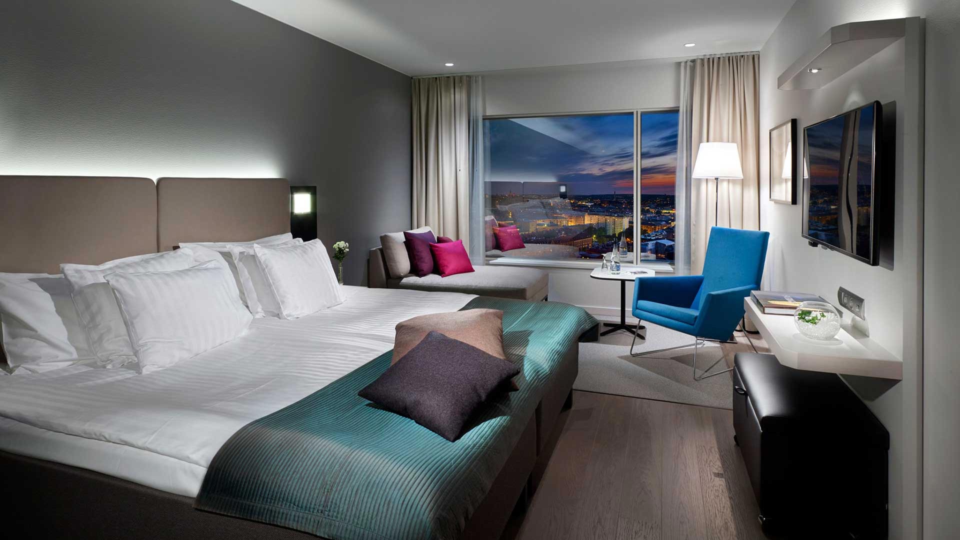 Book a Sky View room with a view at Gothia Towers Gothenburg