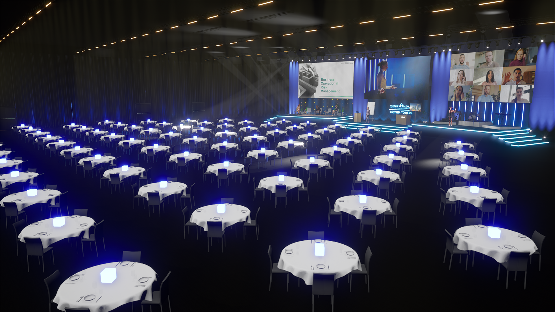 Arrange your hybrid event at Gothia Towers in Gothenburg